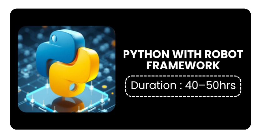 Python With Robot Framework Course Certification with Training in ...